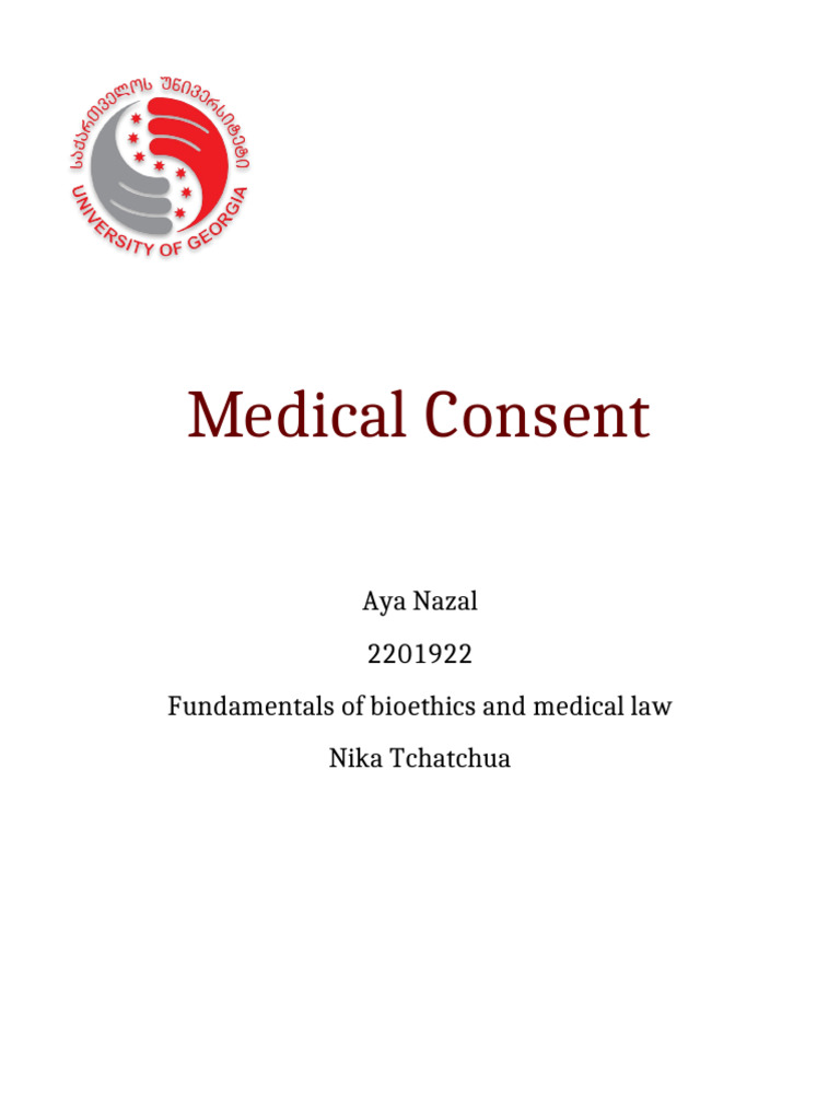 Medical Consent | PDF | Informed Consent | Health Care