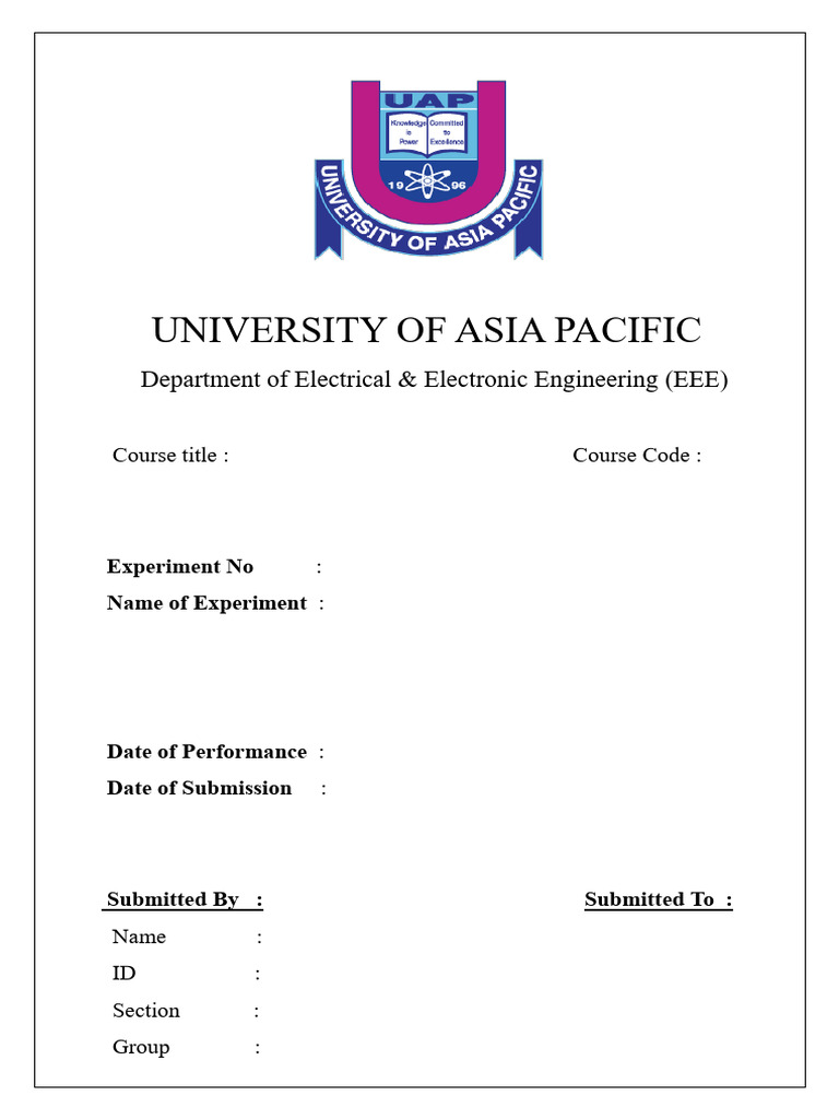 University of Asia Pacific | PDF