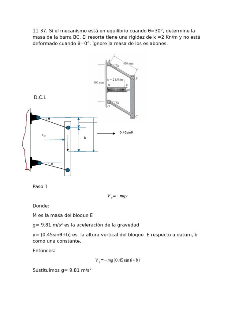 ESTATICA Ejercicio1 - Verdezoto | PDF | Ingeniería mecánica | Física