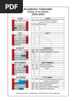 KHDA School Calendar 2025-2026 | PDF