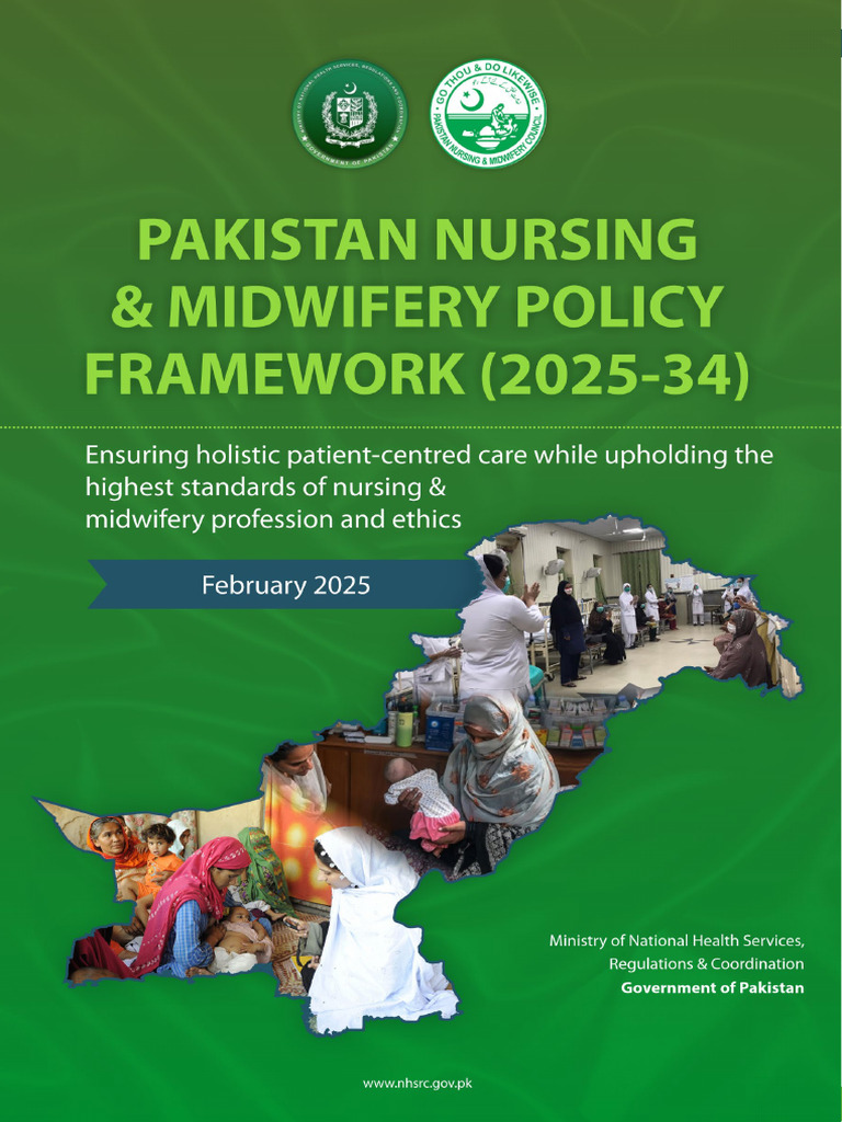 Pakistan Nursing & Midwifery Policy 2025-34 | PDF | Midwife | Health ...