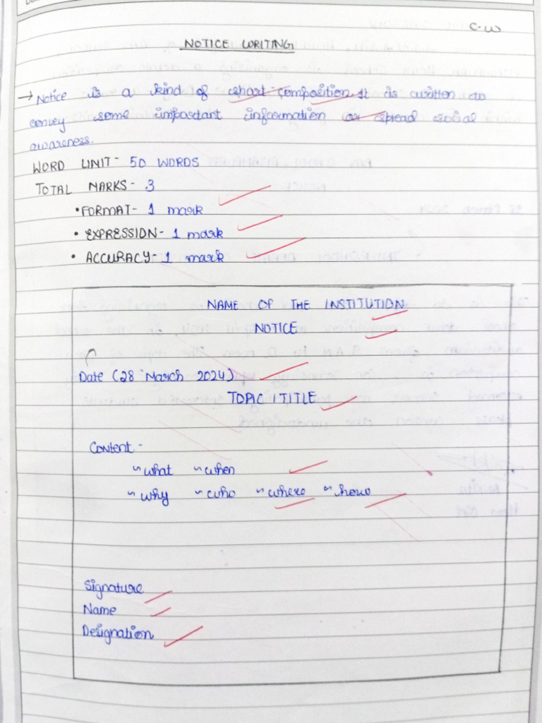 Writing Skills PDF Class Xii | PDF