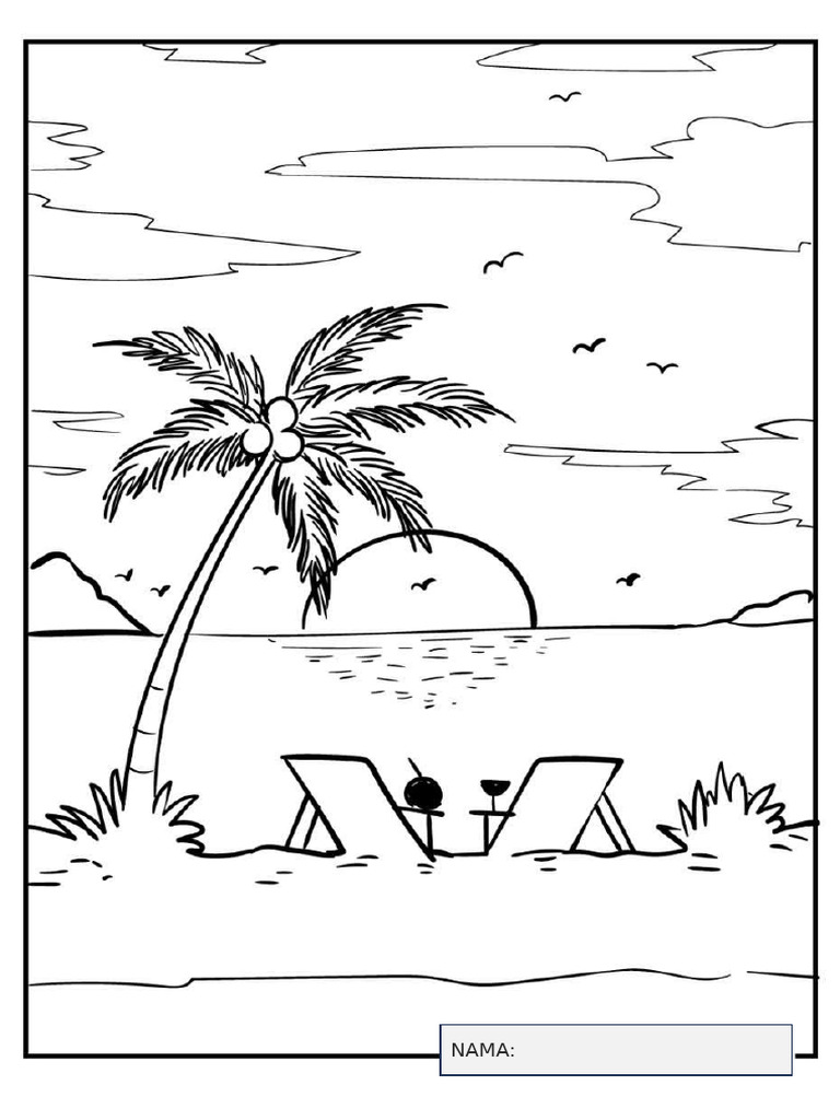 Sunrise Colouring | PDF