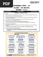 Intso Level - 2 Paper Pattern 24-25 | PDF
