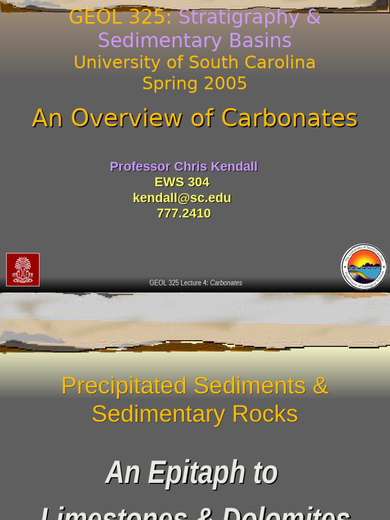 CarbonatesOverview | PDF | Limestone | Sedimentary Rock