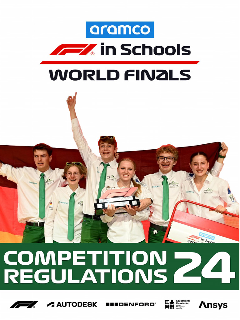 2024 F1 in Schools World Finals Regulations | PDF | Formula One