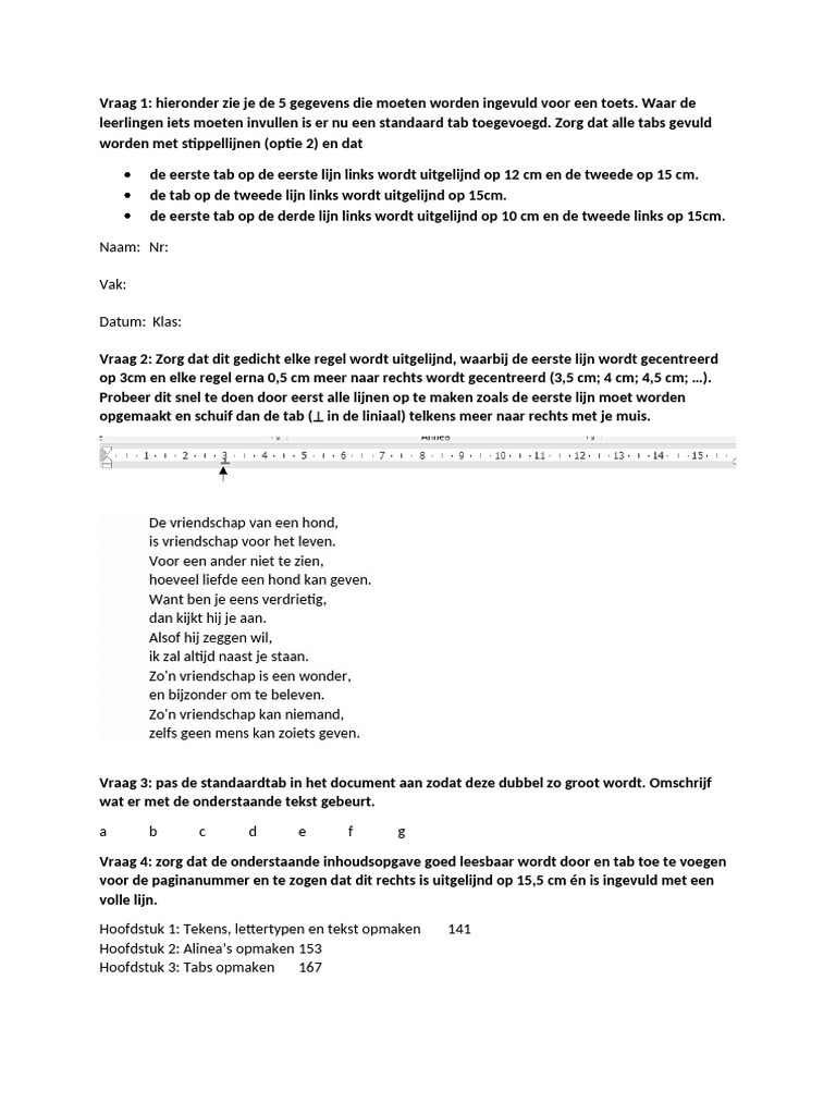 Les 4 Oefeningen | PDF