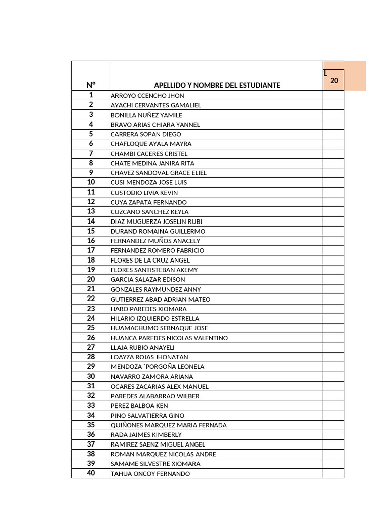 Verano Pre 2 Lista | PDF