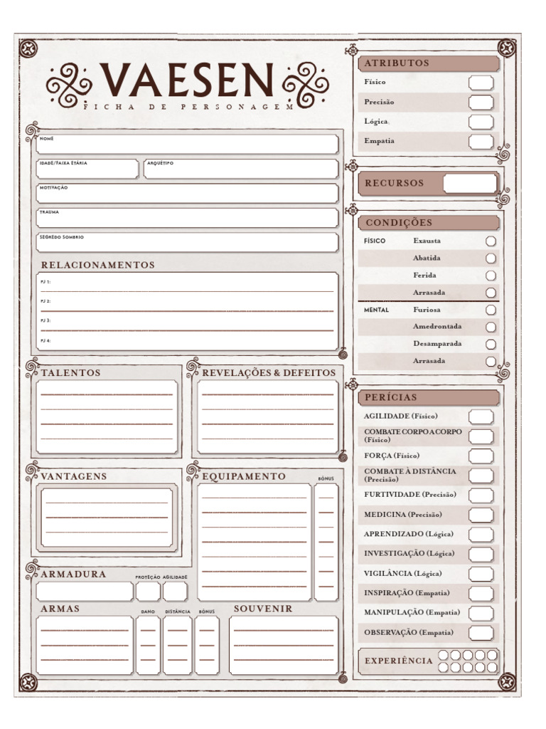 pdfcoffee.com_vaesenrpg-rpfl-v001-livroderegras-pdf-free export | PDF