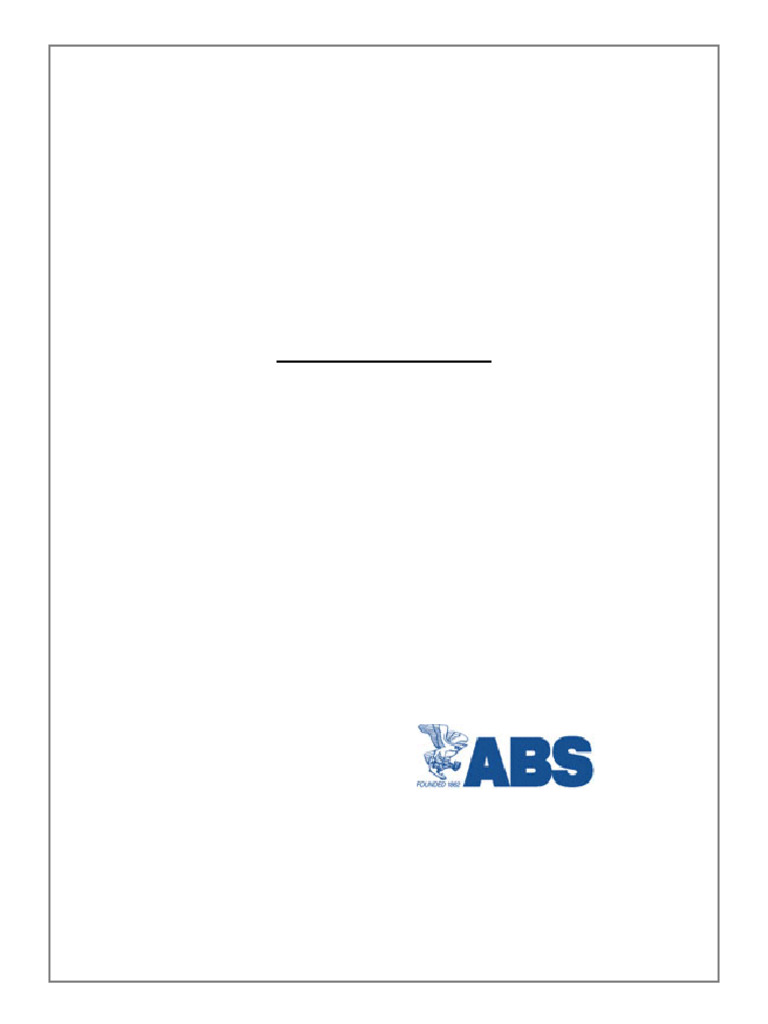 ABS Class Status Report: Southern Spirit | PDF | Ships | Shipping
