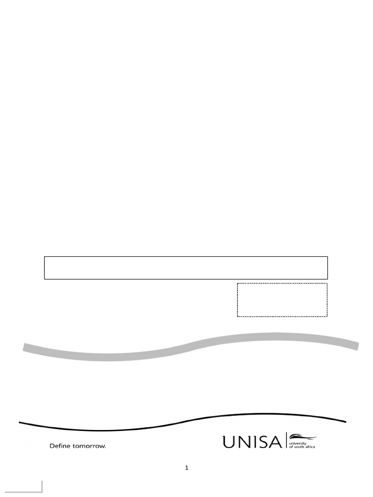 Assignment 5 Unisa Submission Pdf Learning Teachers