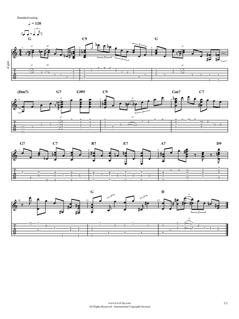 Standard Guitar Tuning Guide | PDF