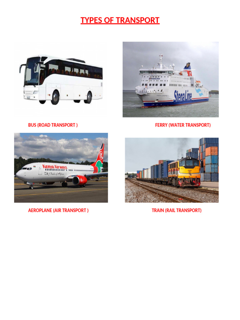 Types of Transport | PDF