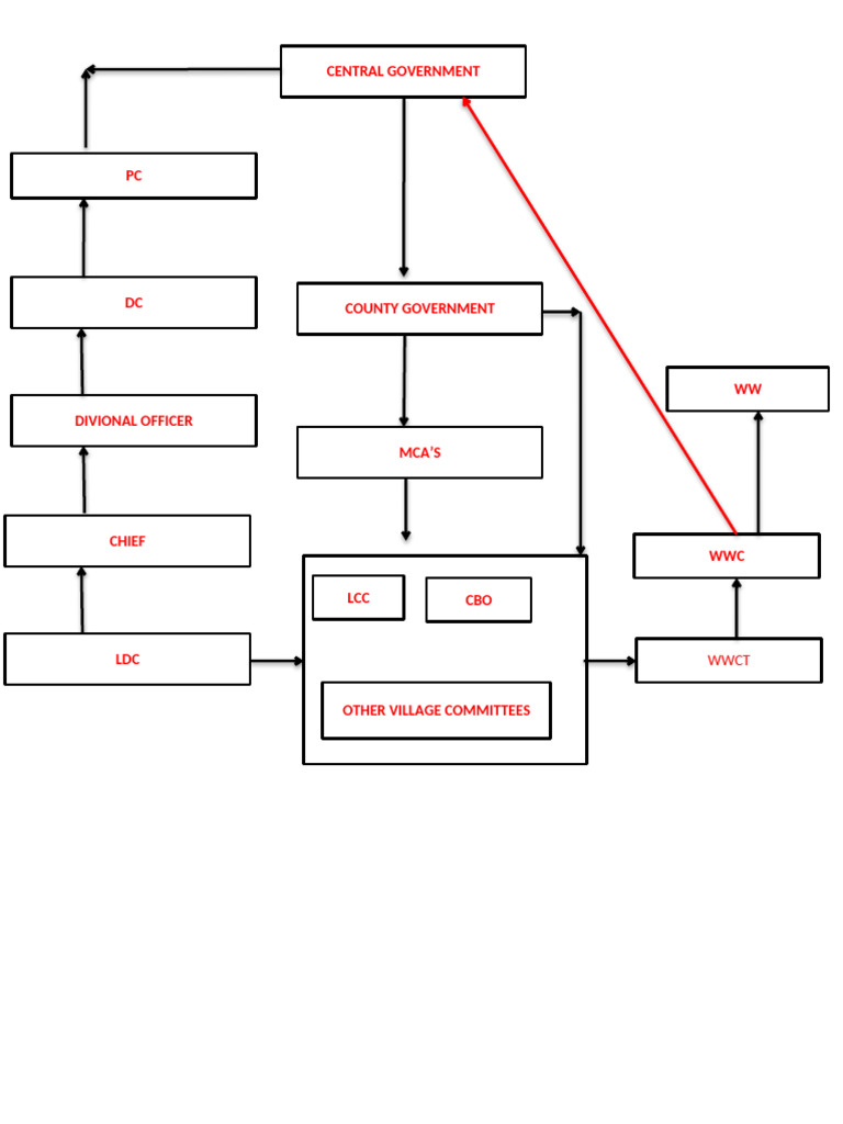 Central and County Government Structure | PDF
