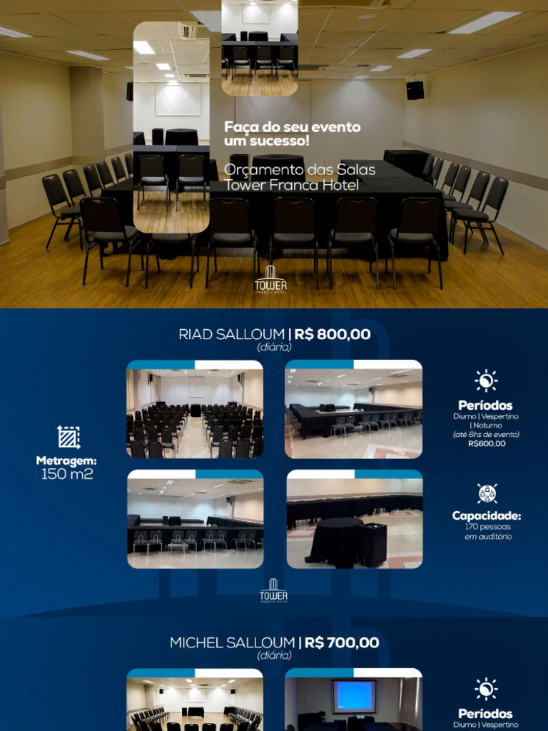 Tower - Salas de Eventos | PDF