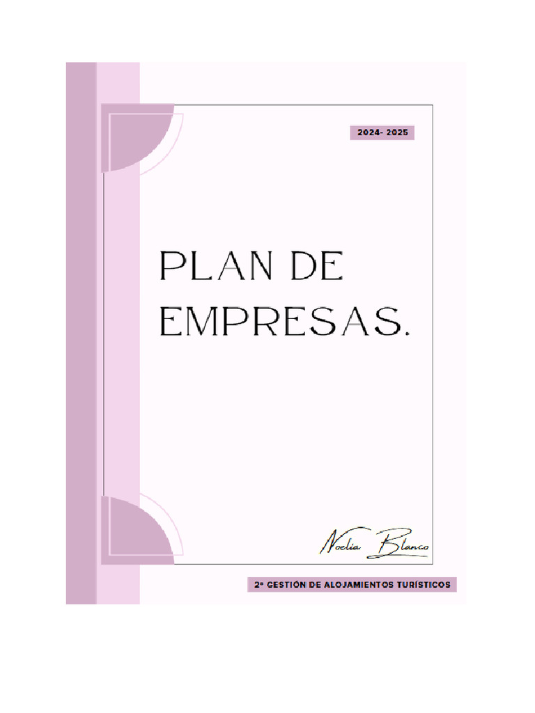 TRABAJO EIE | PDF | Turismo | Hotel