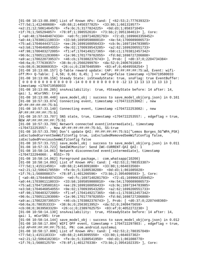 Iwc Dump Old | PDF | Computer File Formats