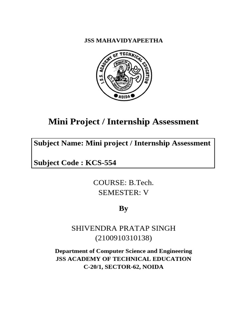 Mini project new | PDF | Engineering | Ajax (Programming)