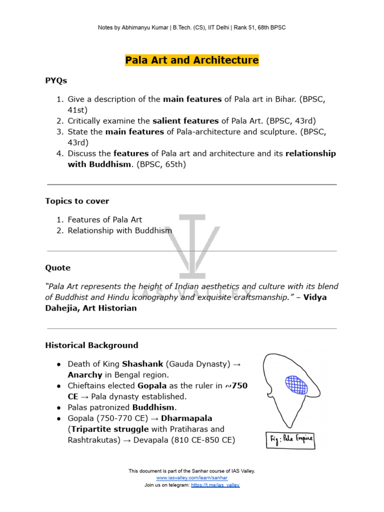 Pala Art and Architecture | PDF | Indian Religions