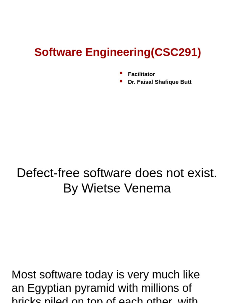 Software Characteristics, Legacy Systems and Software Myths | PDF | Software | Software Engineering