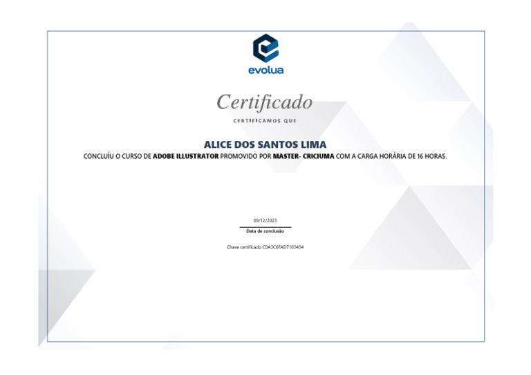 Certificado Adobe Illustrator | PDF