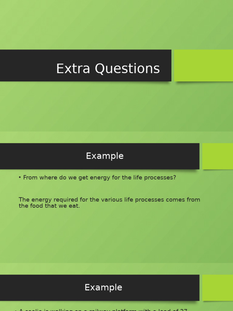Work and Energy Numerical Examples | PDF | Potential Energy | Kinetic ...