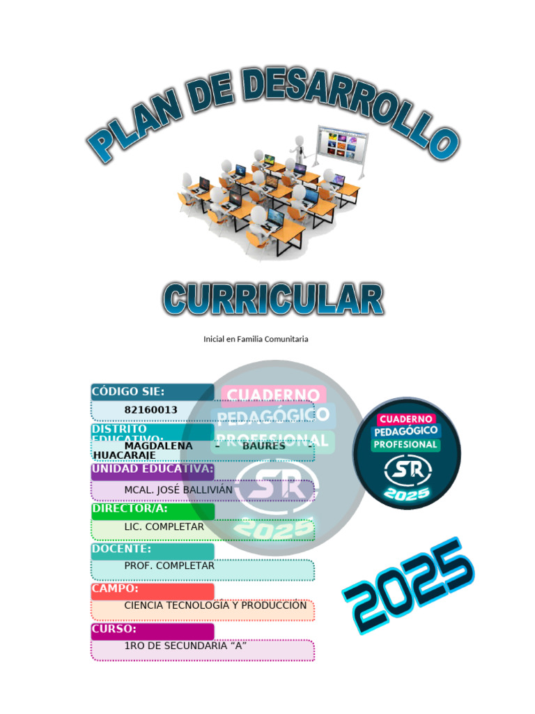 Caratula PDC 2025 | PDF