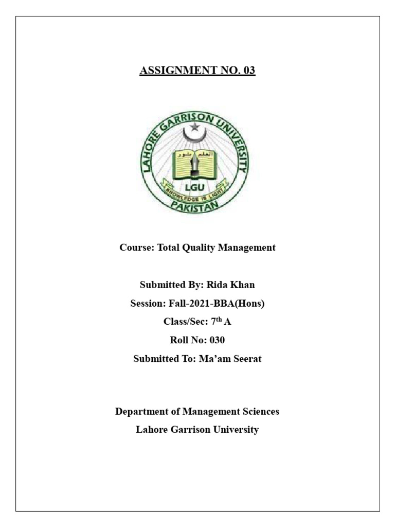 Crosby's Four Absolutes of Quality Management | PDF | Business ...