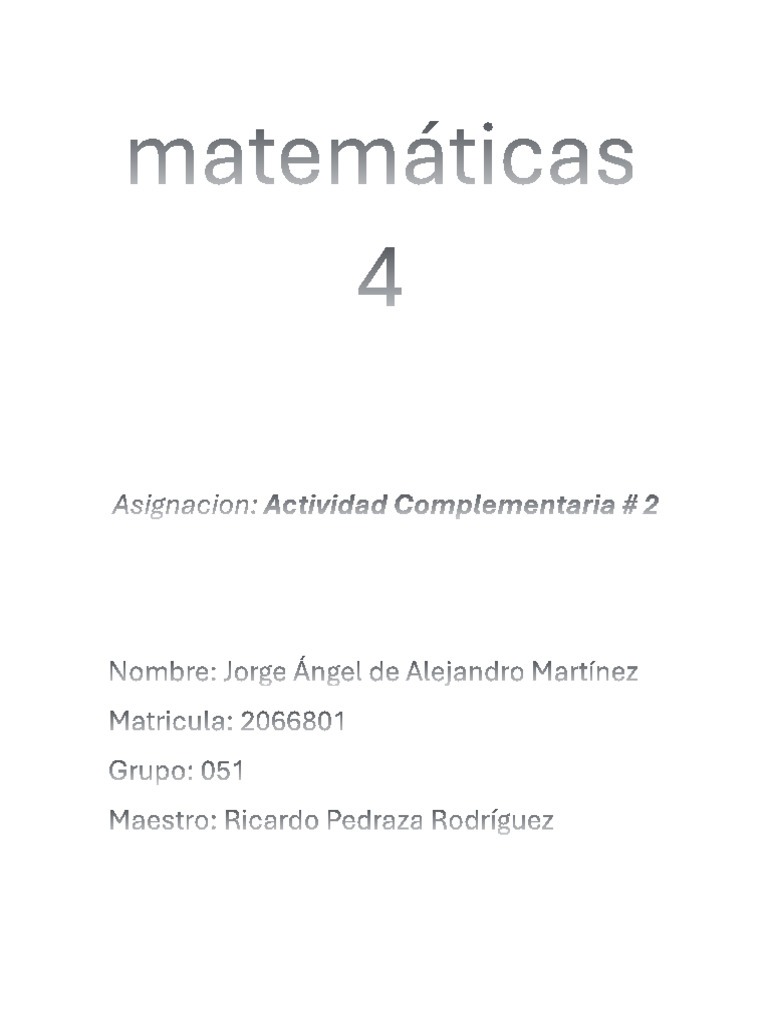 Actividad complementaria #3_2066801 | PDF