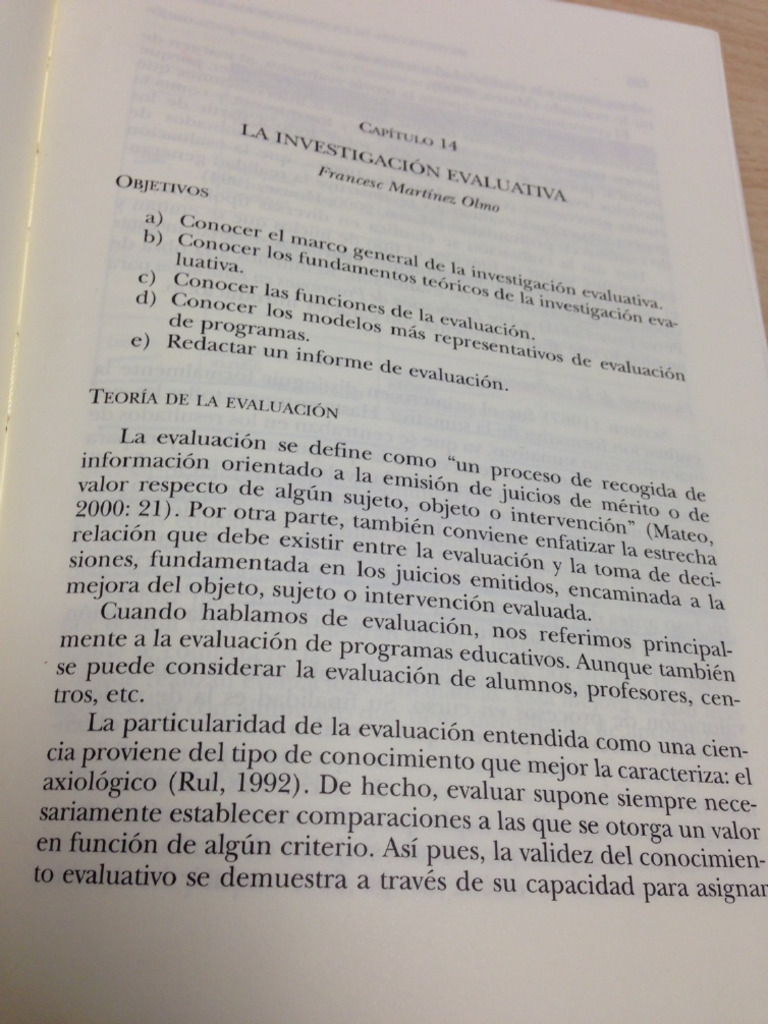 Tema - Inv. Evaluativa 2 | PDF