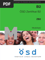 Oesd b2 Modelltest PDF | PDF