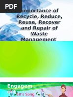 Understanding the 5R Waste Management Principles | PDF