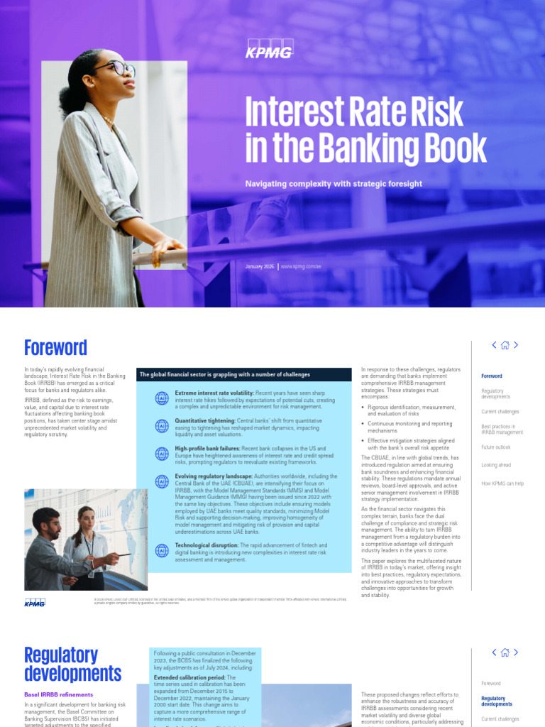 IRRBB Management Strategies and Insights | PDF | Banks | Risk