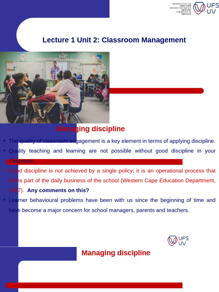 Effective Classroom Discipline Strategies | PDF | Disciplines | Teachers
