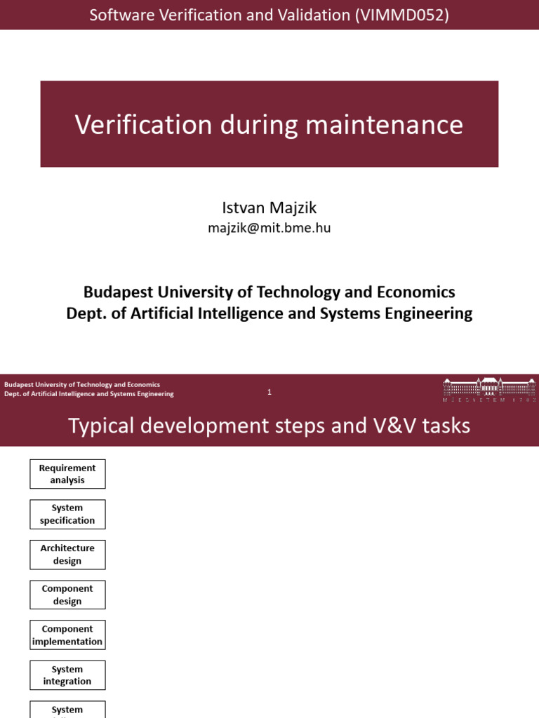 Software Maintenance and Program Slicing | PDF | Verification And Validation | Software Engineering