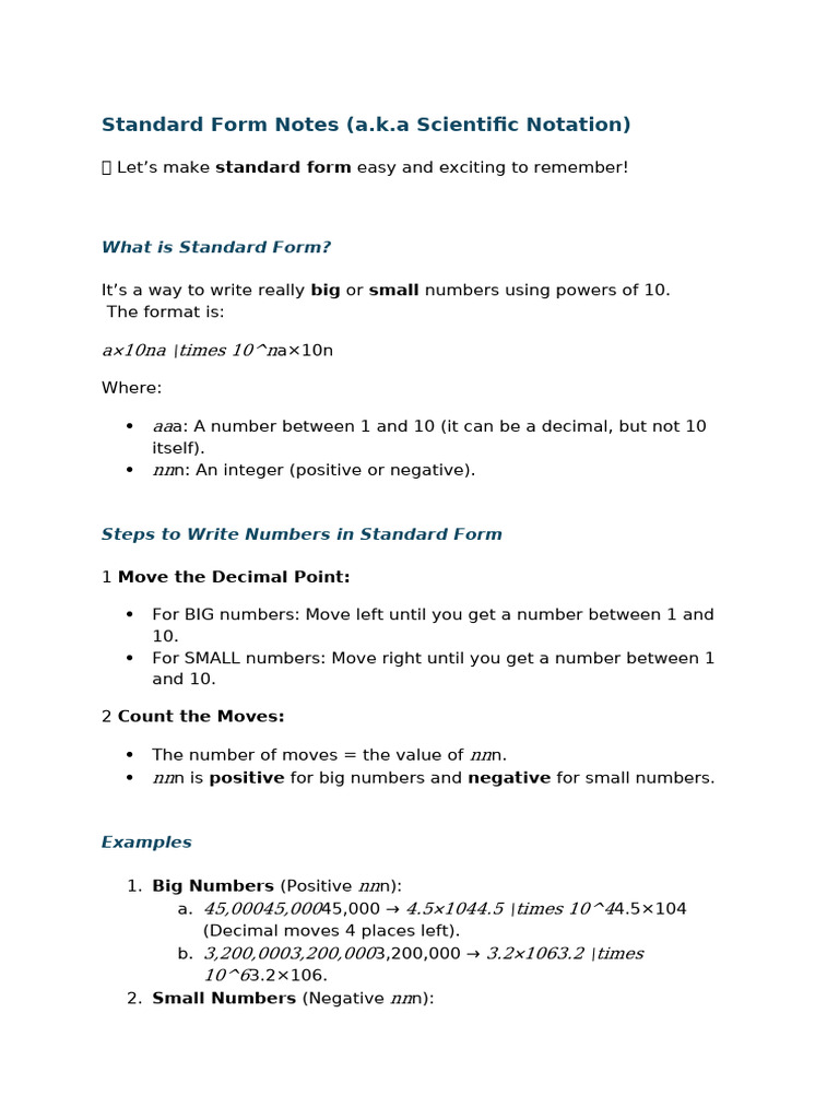 Converting 870,000 to Scientific Notation | PDF