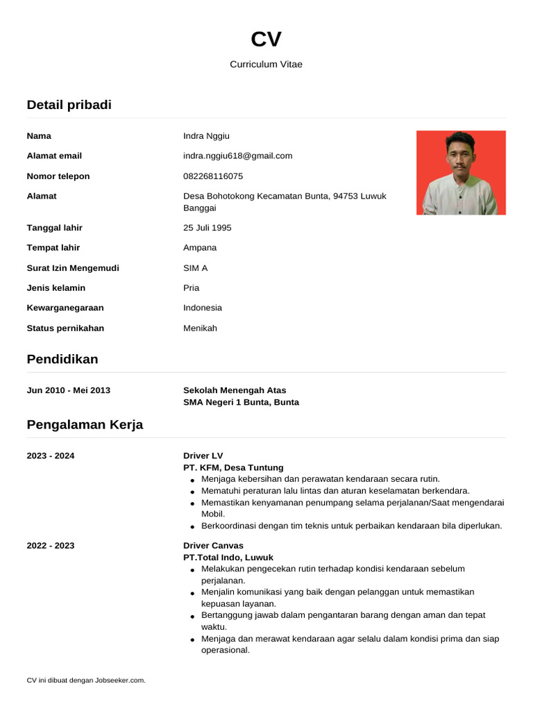 CV Indra Nggiu 01 - 02 - 2025 10.08.56 | PDF