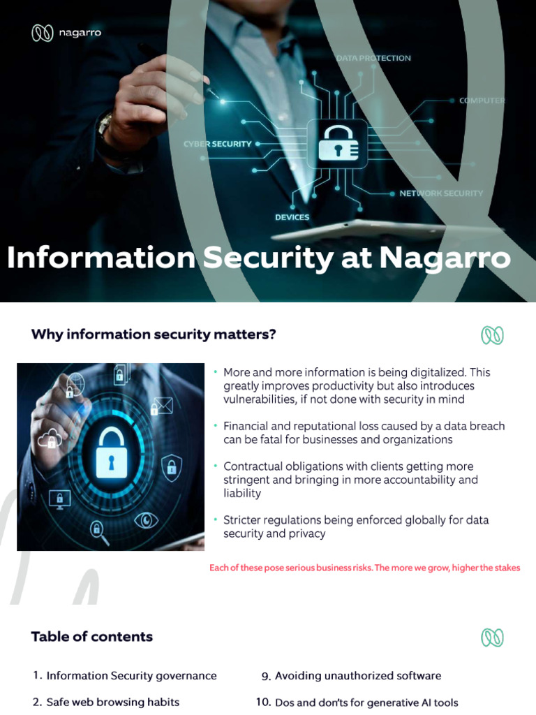 ISMS Awareness Training _Aug 2024 Updated | PDF