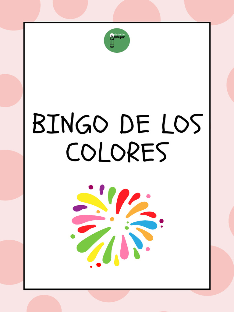 Divertido Bingo de Los Colores | PDF