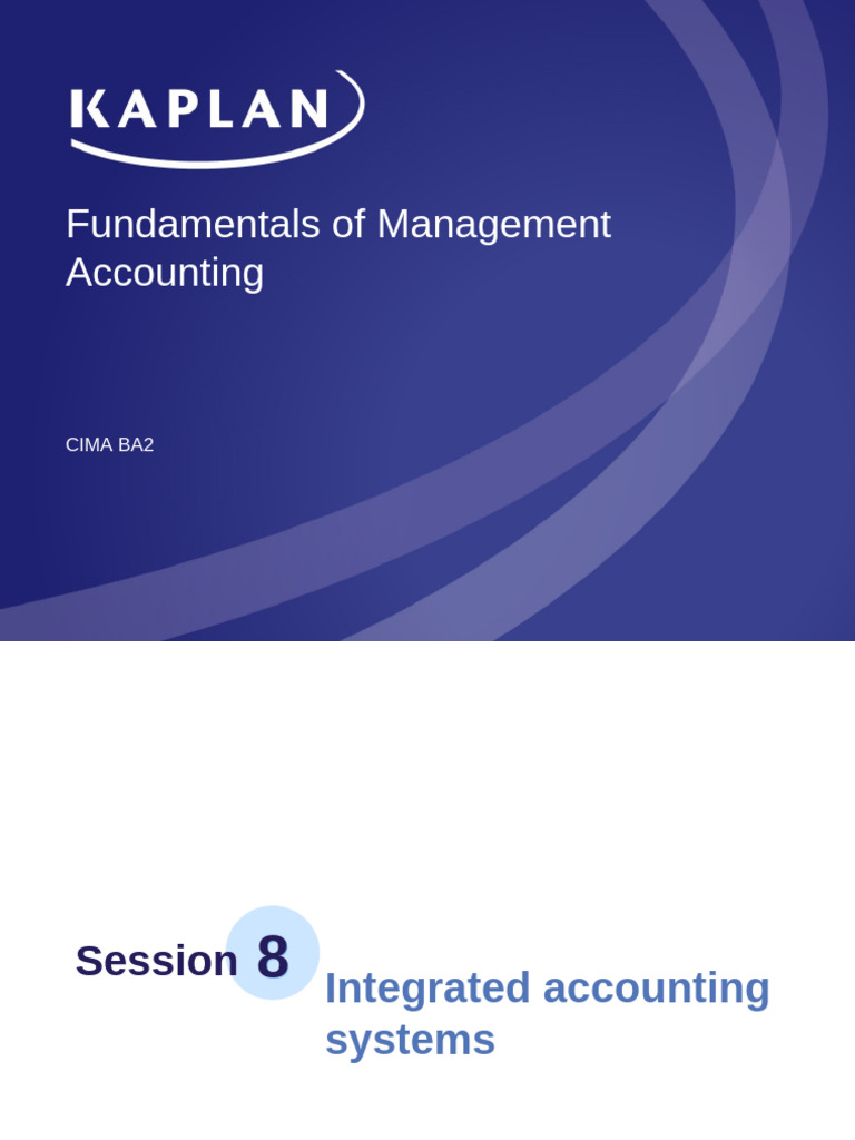 Integrated Accounting Systems Overview | PDF | Cost Of Goods Sold | Cost