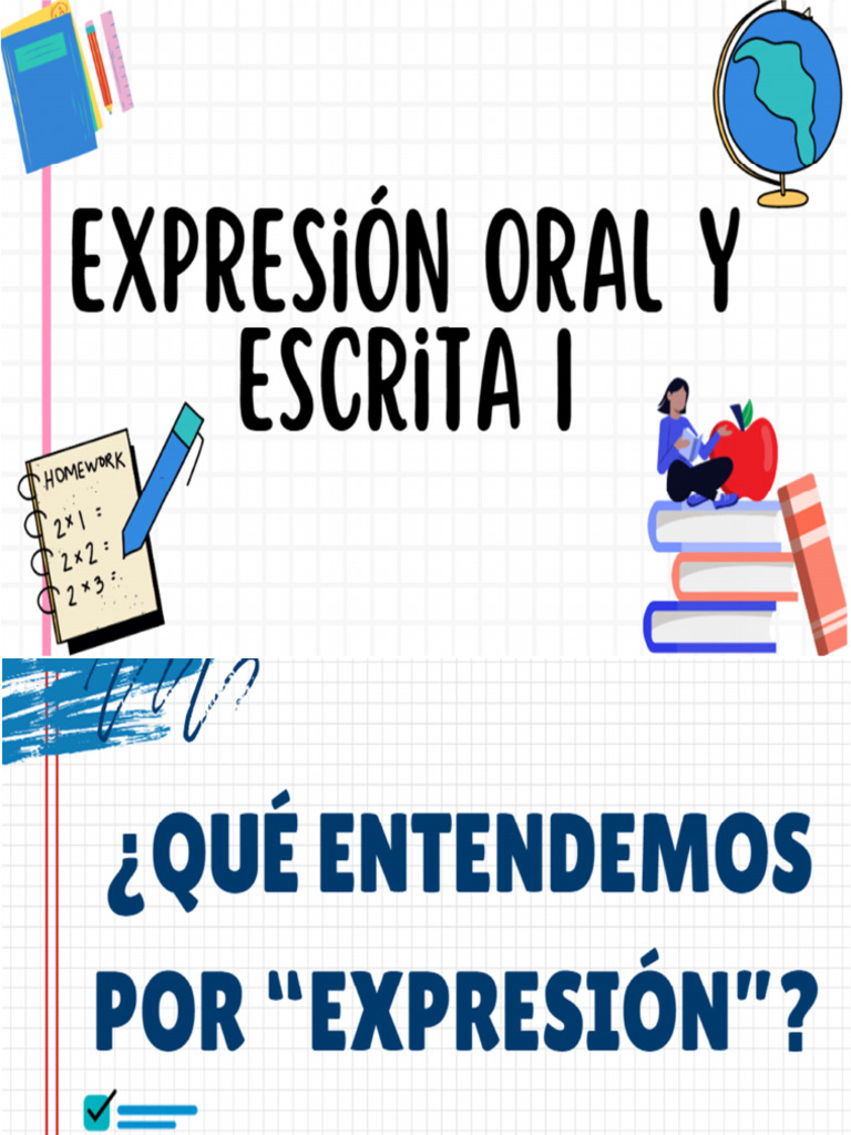 Lectura, Expresion Oral y Escrita | PDF