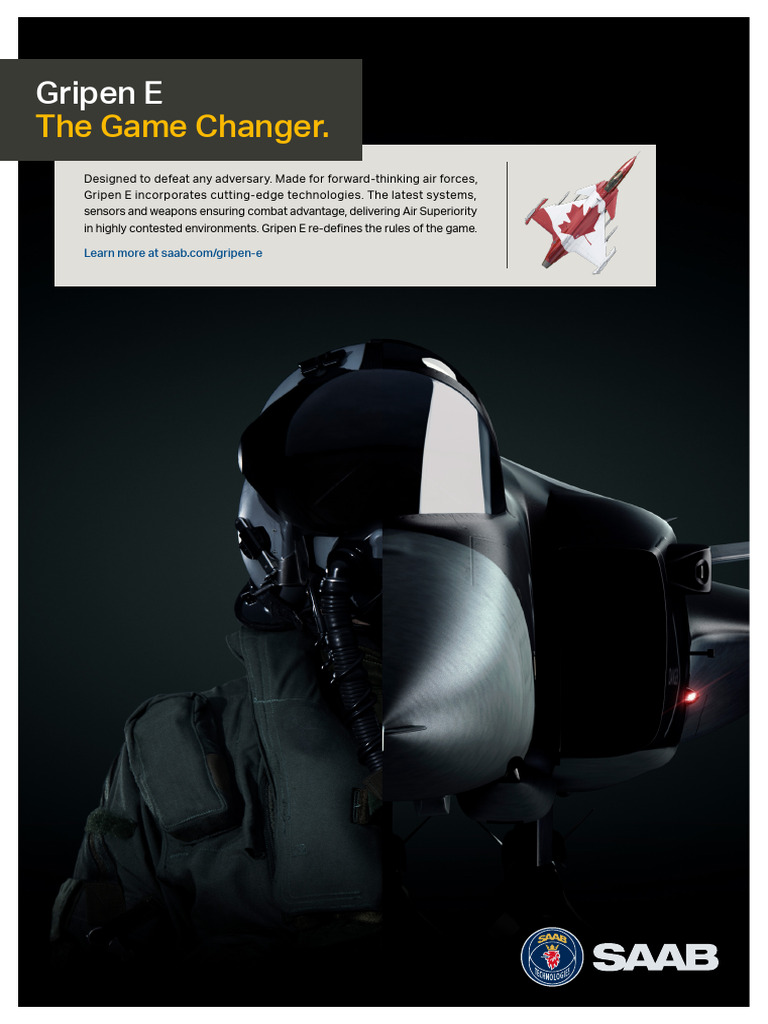 Gripen E: Advanced Air Superiority Fighter | PDF | Fighter Aircraft ...