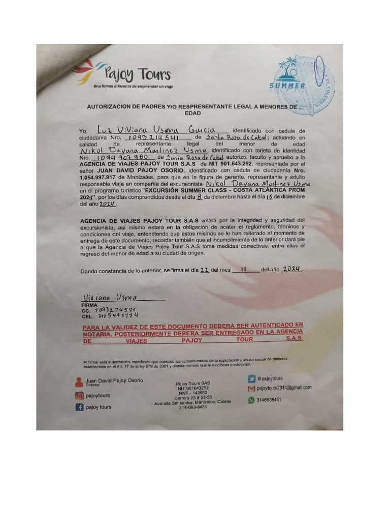 Excusion Nikol | PDF