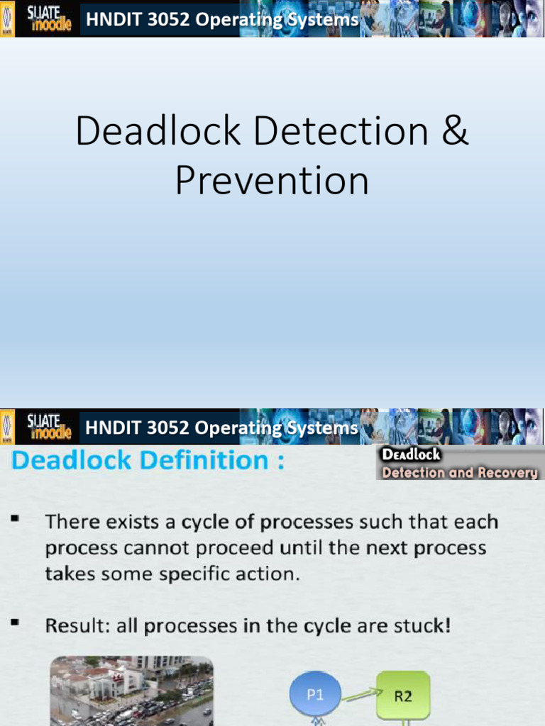 Deadlock Detection Prevention Week 6 | PDF
