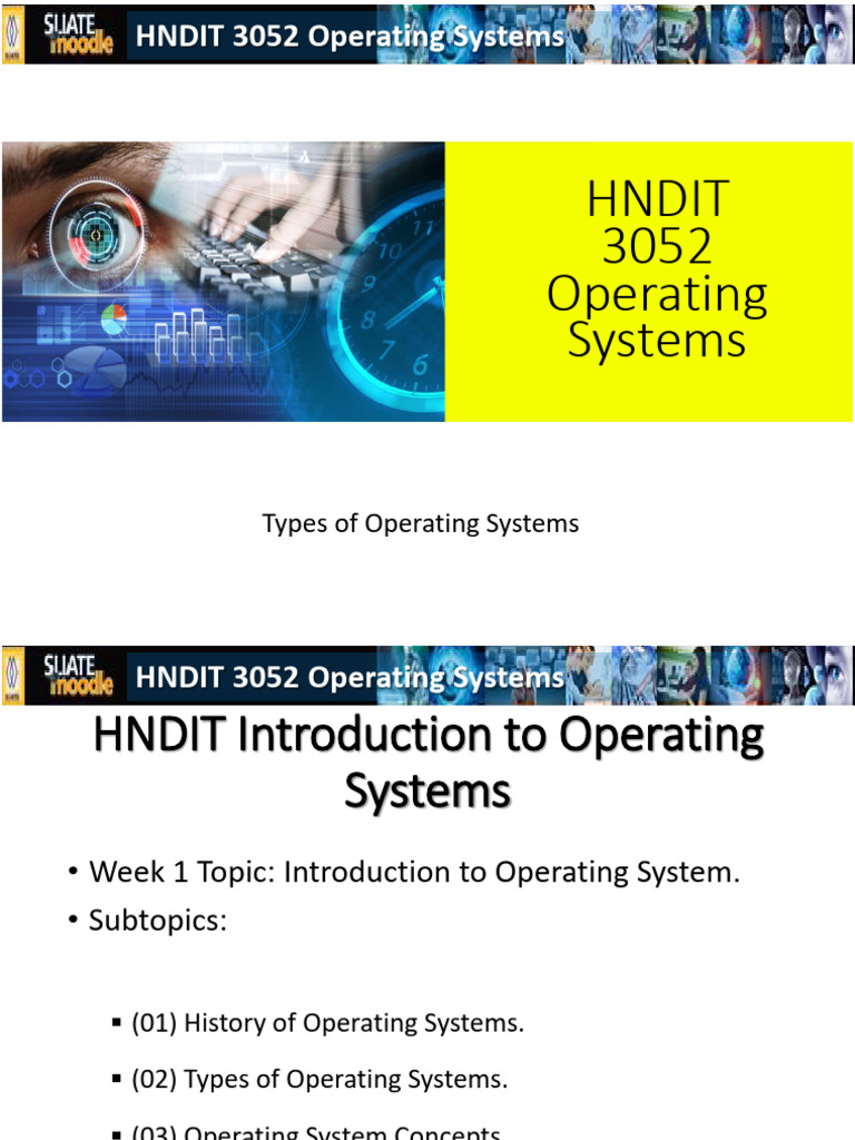 2-1.2 Types of Operating Systems | PDF | Operating System | Shell ...