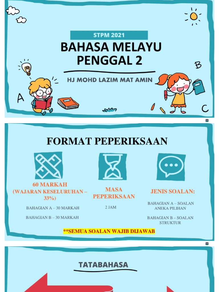 Nota BM P2 2021 | PDF