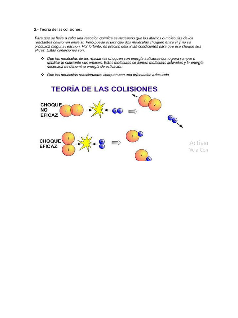 Teoría Colisiones | PDF
