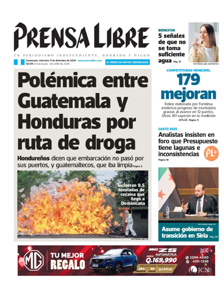 11-12-2024 PRENSA LIBRE | PDF