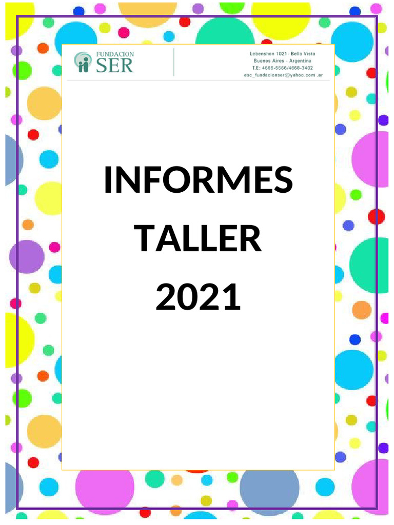 Caratula Informes | PDF