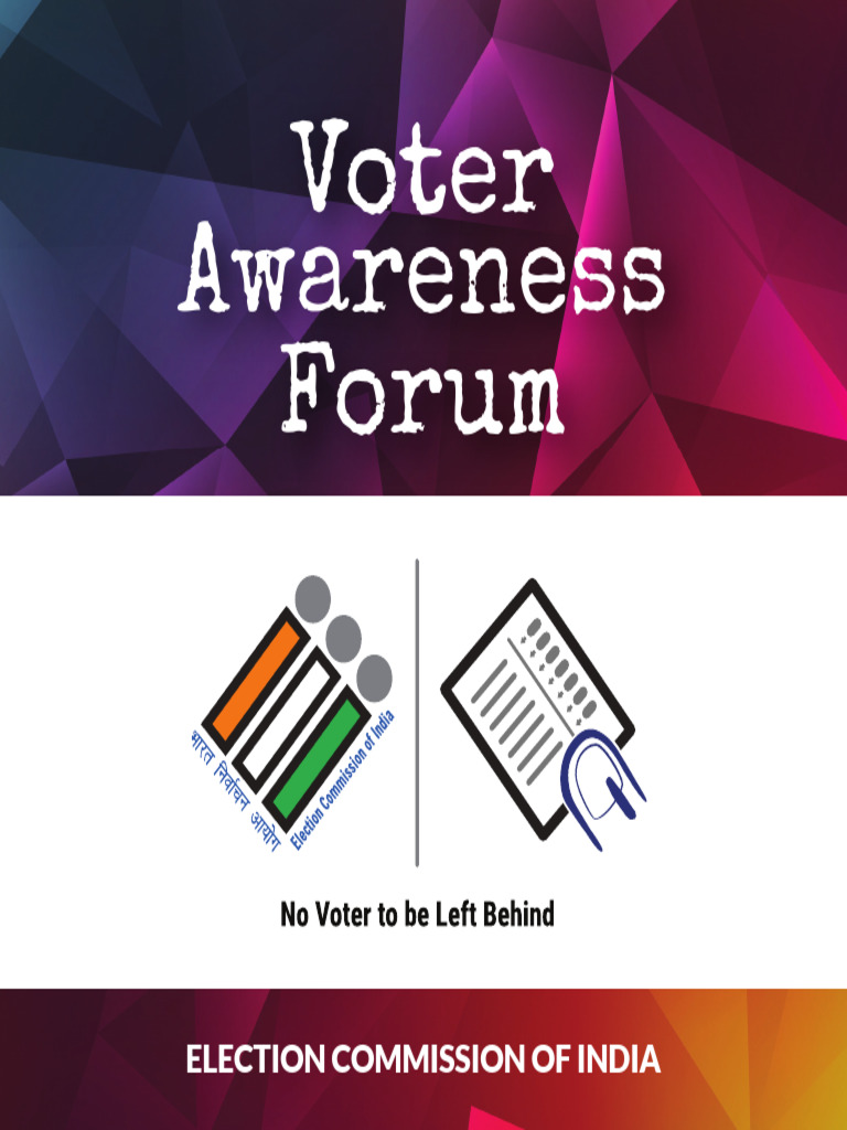 Voter Awareness Pamphlet Guide | PDF | Governance | Accountability